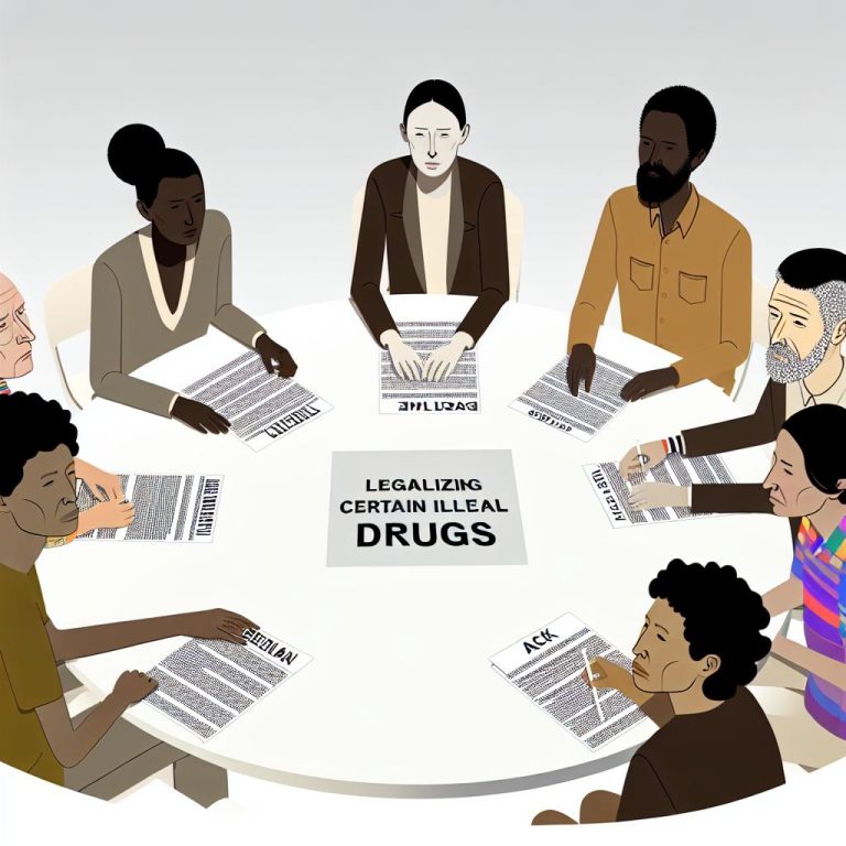The Ethical Debate on Legalizing Certain Illegal Drugs